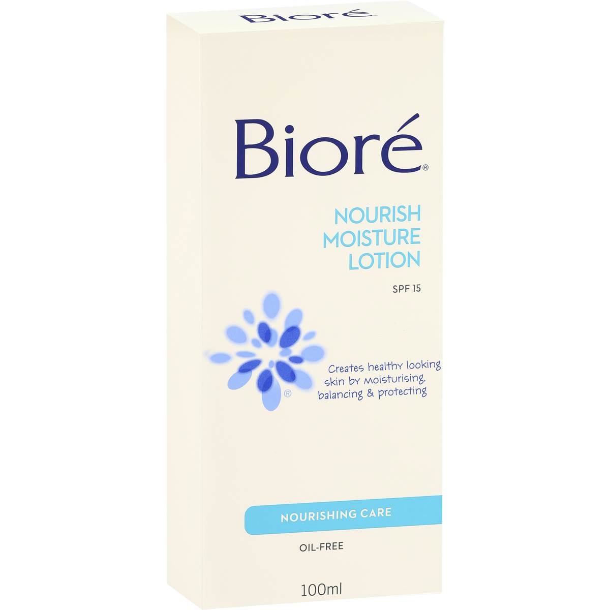 Biore Nourish Moisture Lotion Spf15 100ml | Woolworths