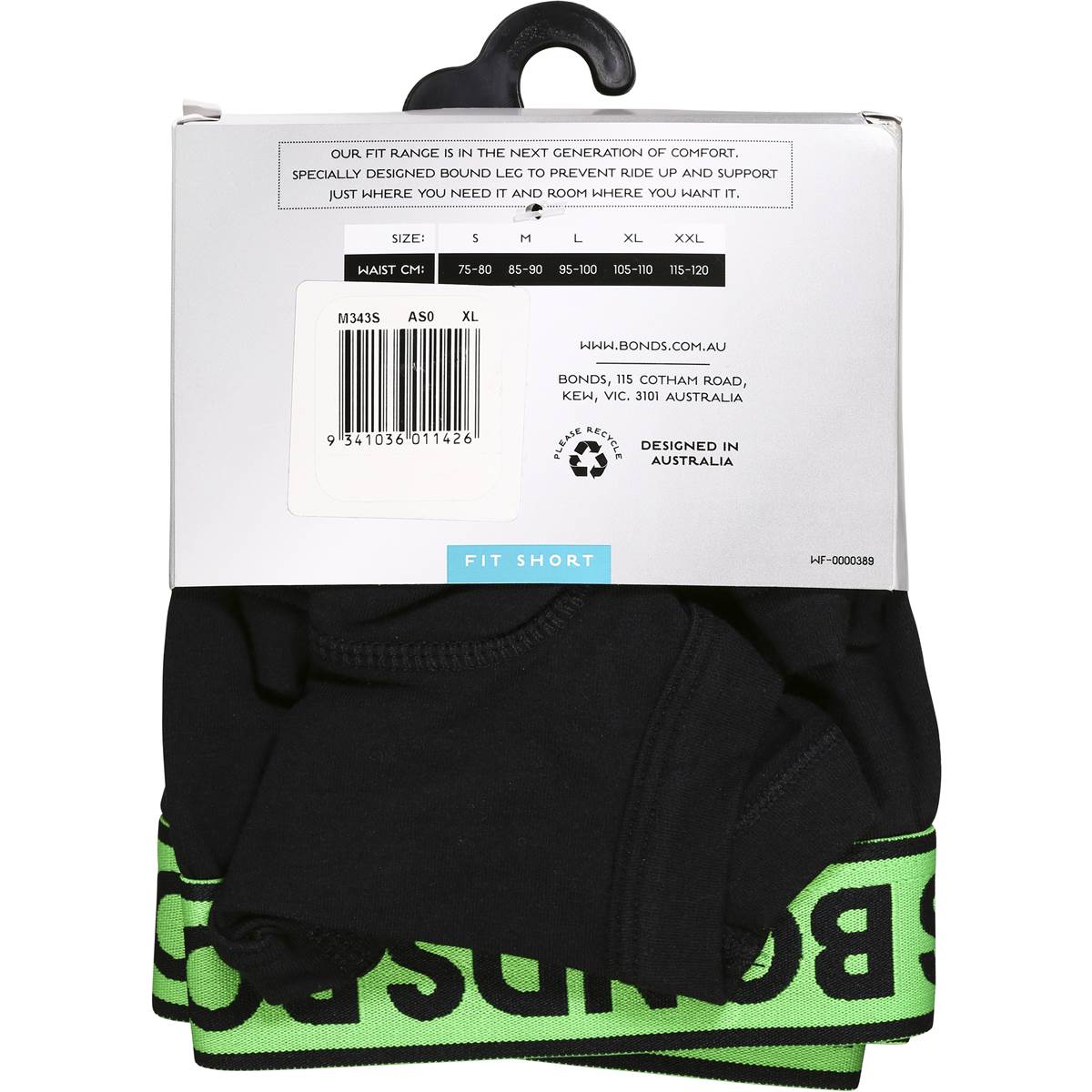 Bonds Mens Underwear Fit Shorts X Large Each | Woolworths