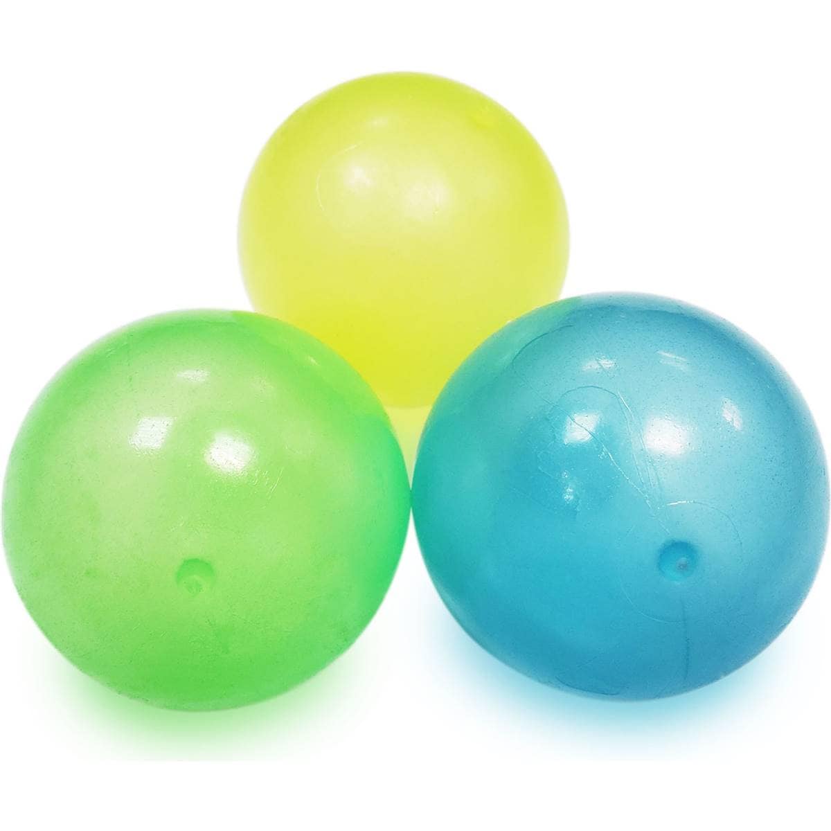 Whiz Pop Bang Glow Sticky Balls 3 Pack | Woolworths