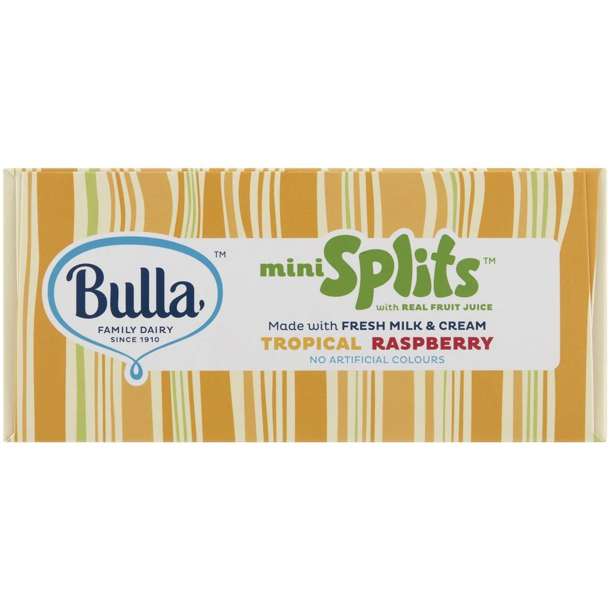 Bulla Mini Splits Tropical & Raspberry 14 Pack | Woolworths