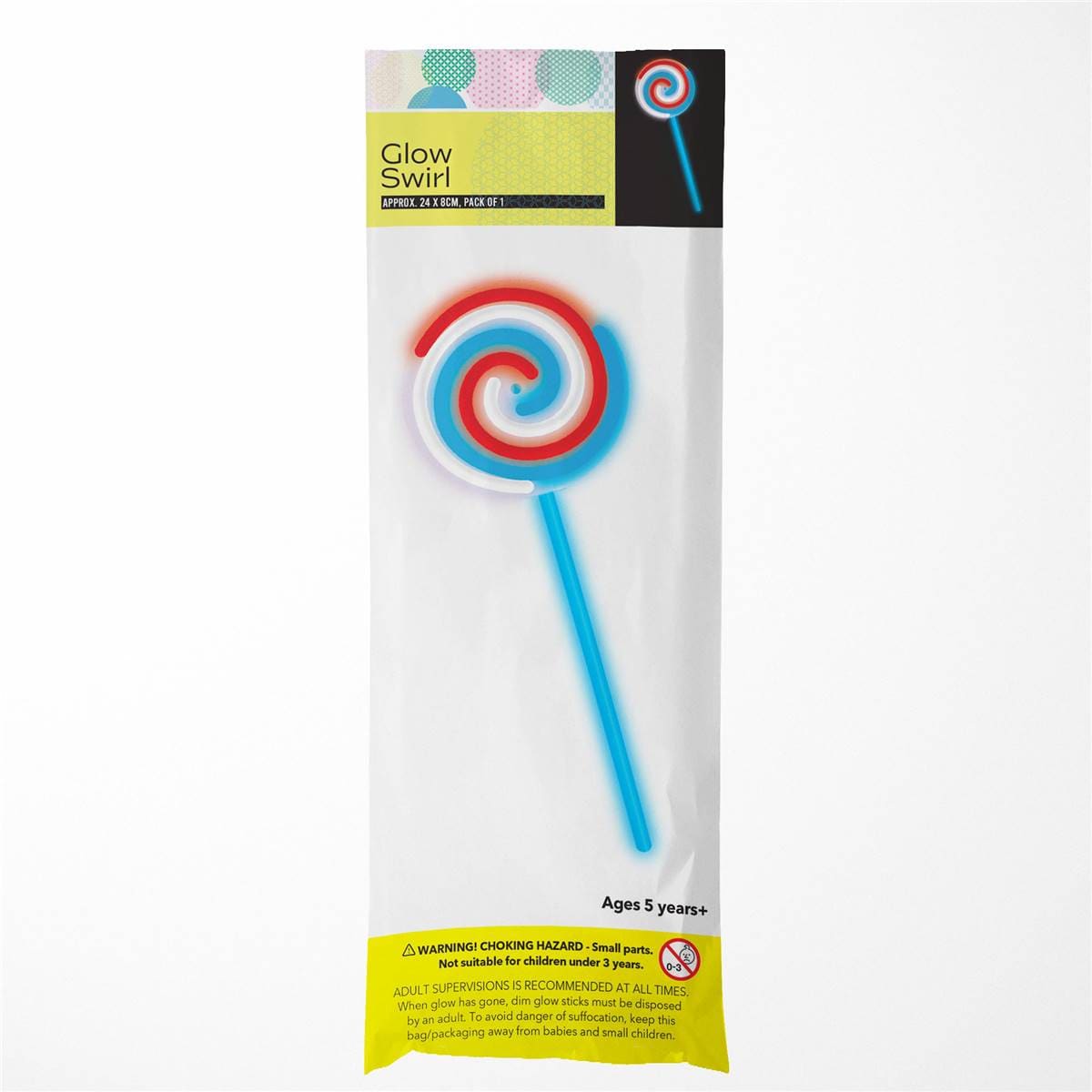 Whiz Pop Bang Glow Swirl Wand Each | Woolworths