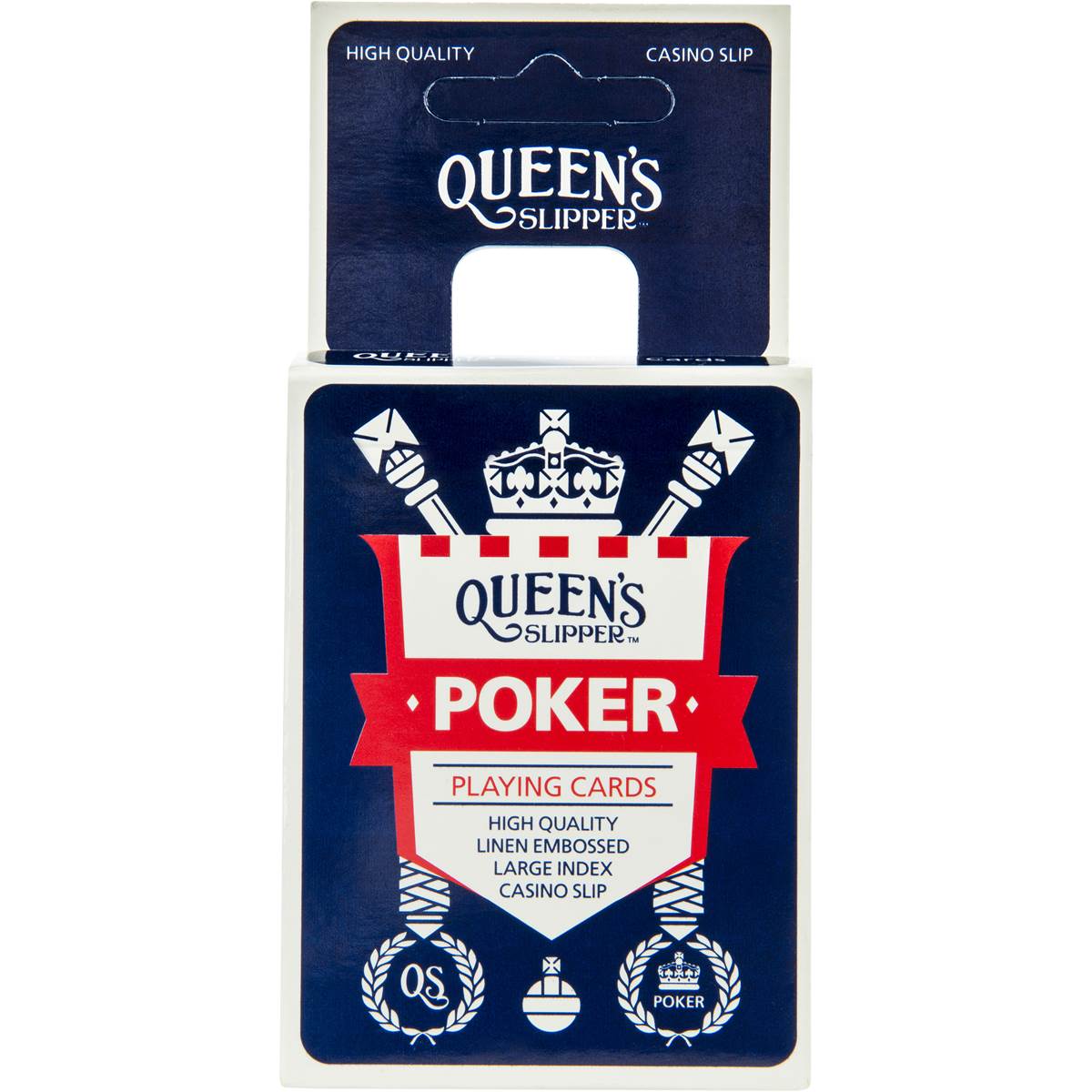 Queen's Slipper Favour Playing Cards Poker Each | Woolworths