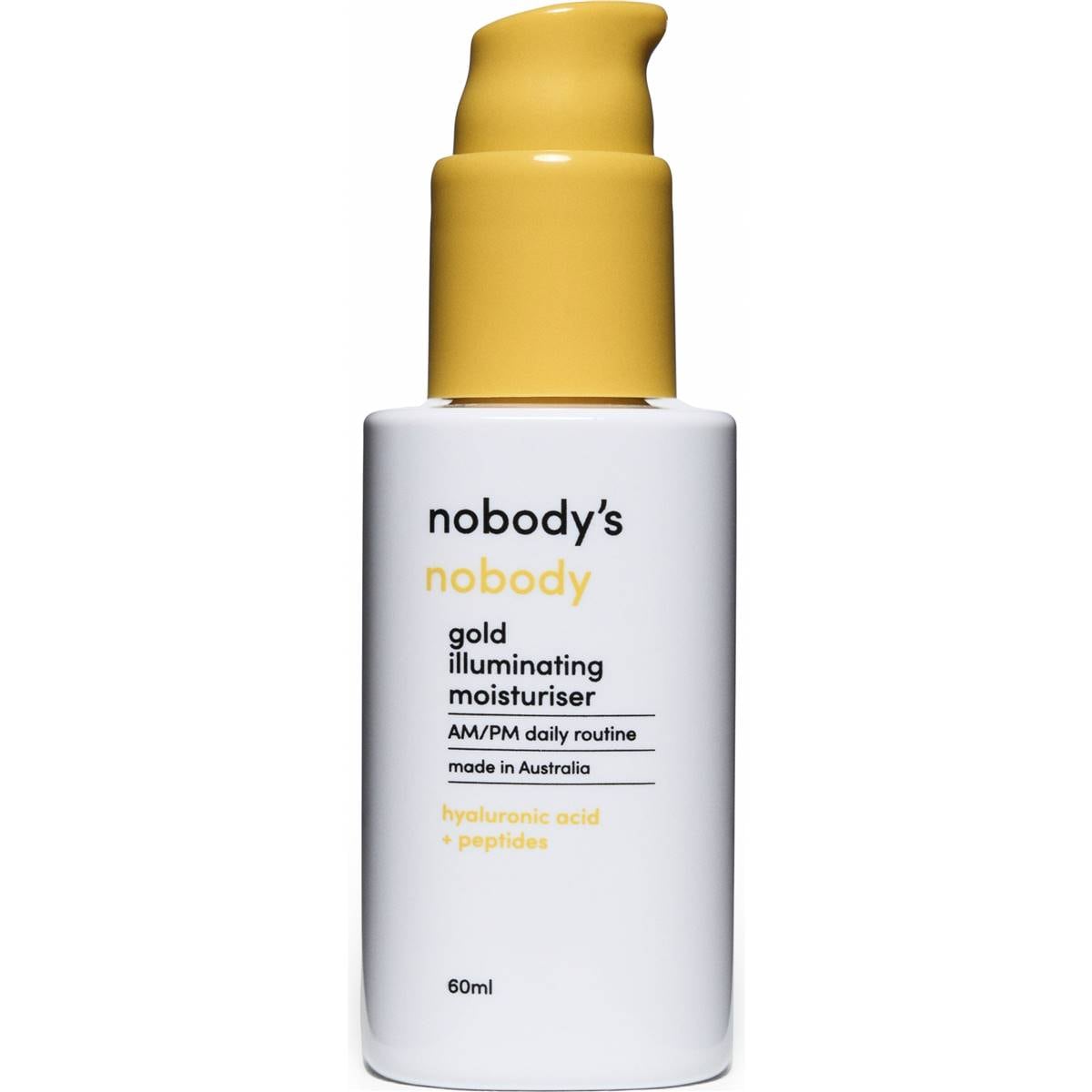 Nobody's Nobody Gold Illuminating Moisturiser 60ml | Woolworths
