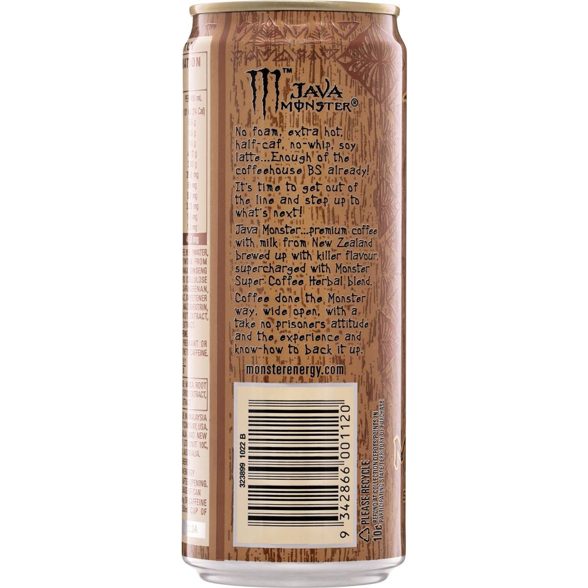 Monster Java Loca Moca Super Coffee 305ml | Woolworths