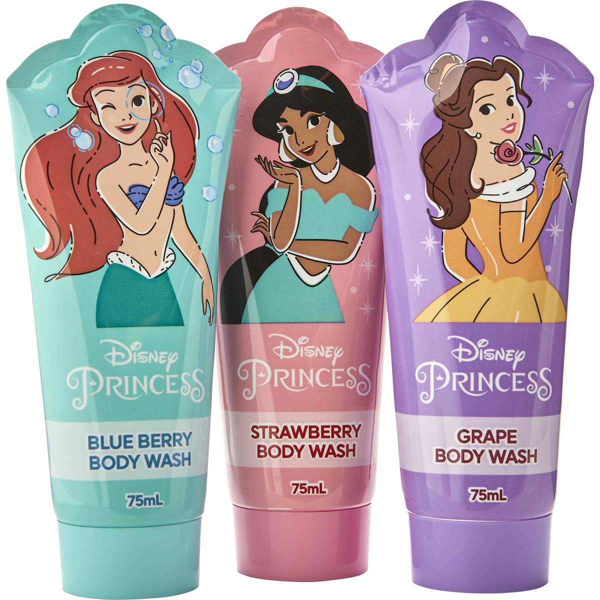 Disney Princess Shower Pack 3 Pack | Woolworths