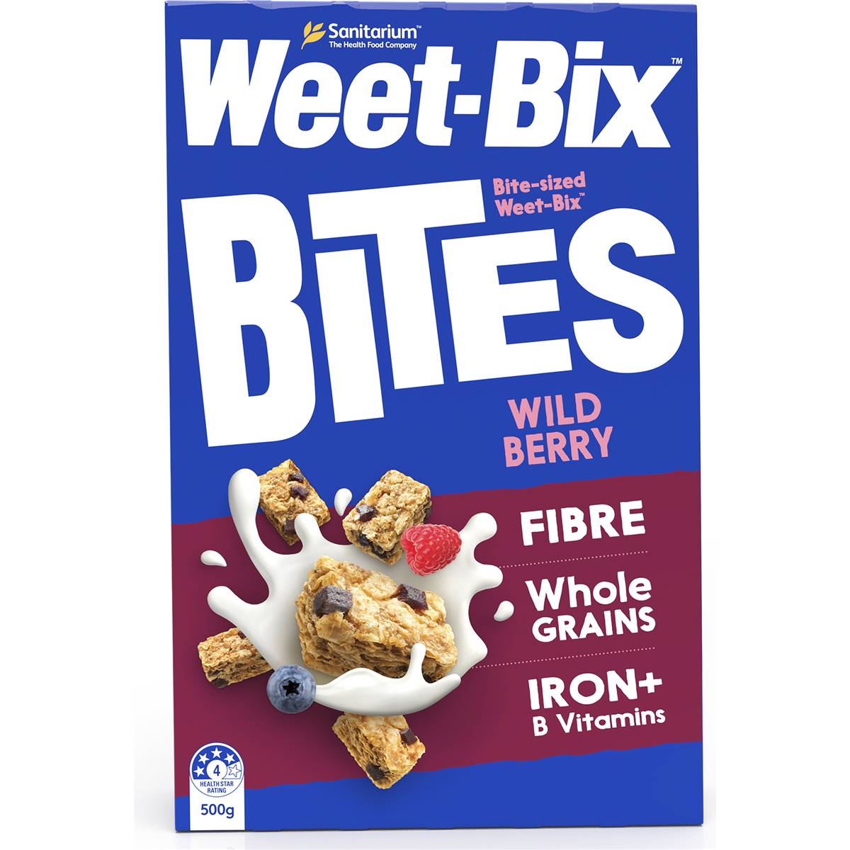 Weet - Bix Bites Wild Berry Breakfast Cereal 500g | Woolworths