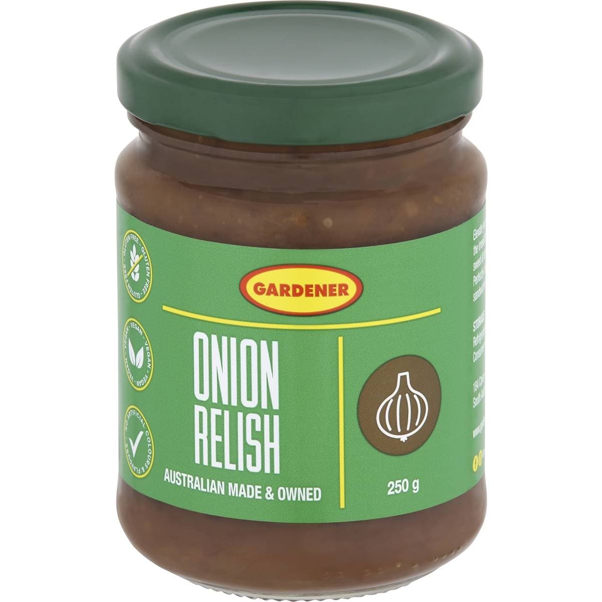 Gardener Onion Relish 250g | Woolworths