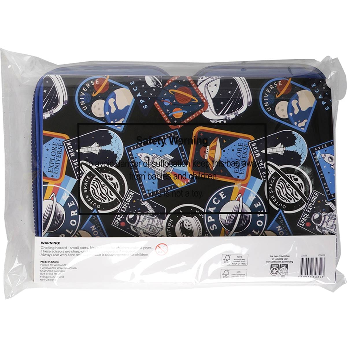 Kids 15 Piece Pencil Case Set Assorted Each | Woolworths