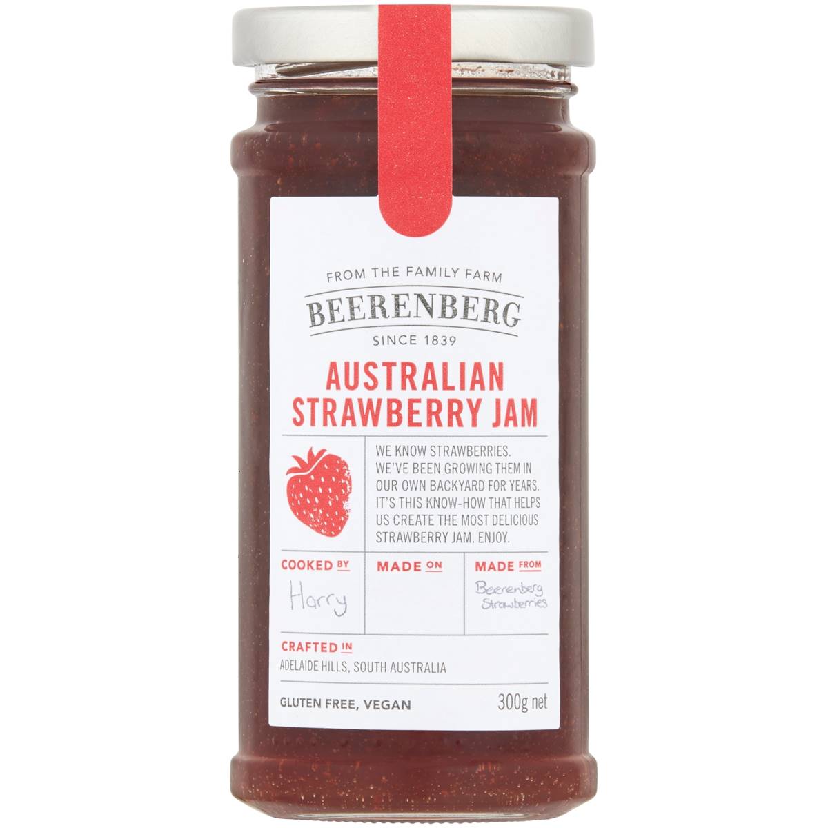 Beerenberg Strawberry Jam 300g | Woolworths