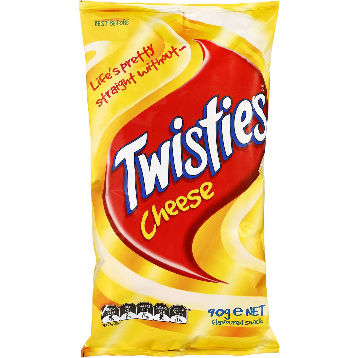 Twisties Single Pack Cheese 90g | Woolworths