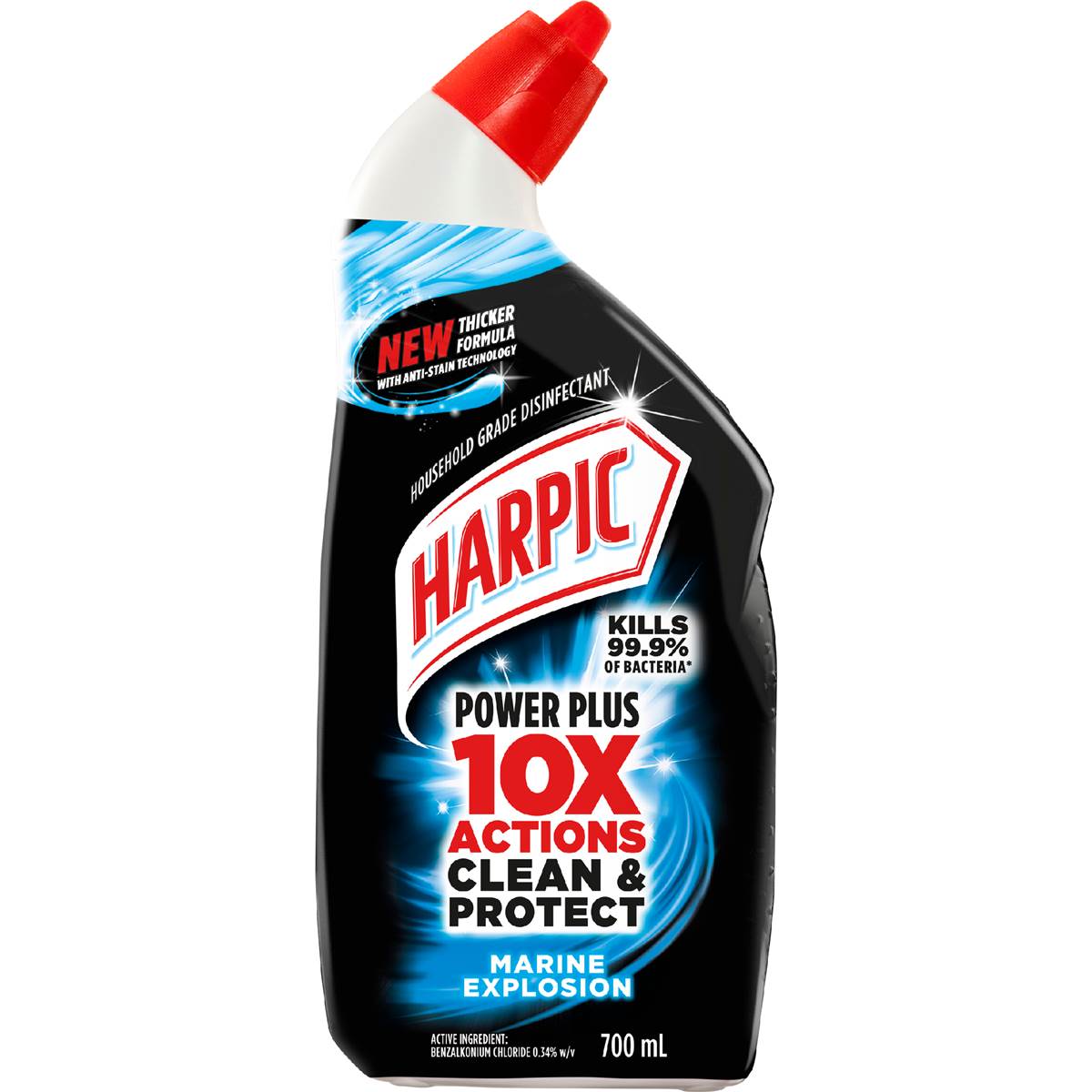 Harpic Power Plus Marine Explosion Toilet Cleaner 700ml | Woolworths