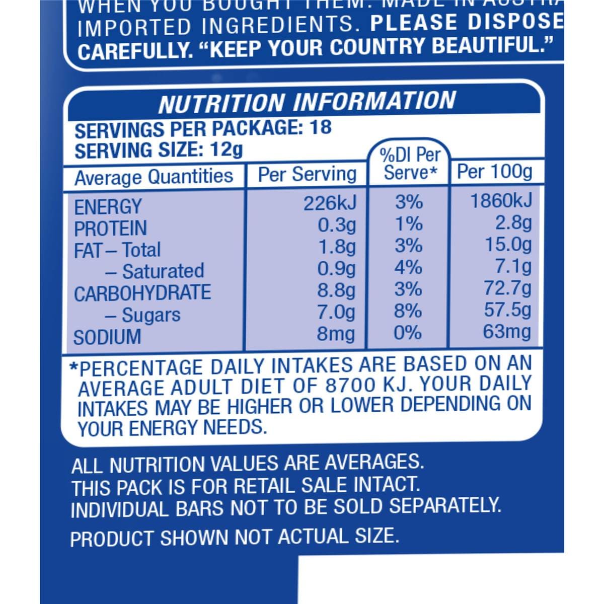 Milky Way Chocolate Medium Party Share Bag 18 Pieces 216g | Woolworths