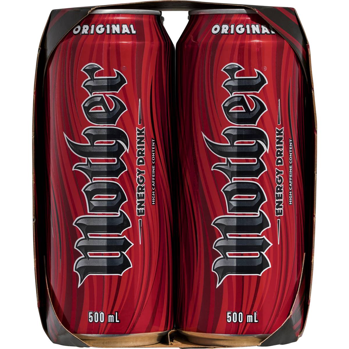 Mother Energy Drink Original Multipack Cans 500ml X4 Pack | Woolworths