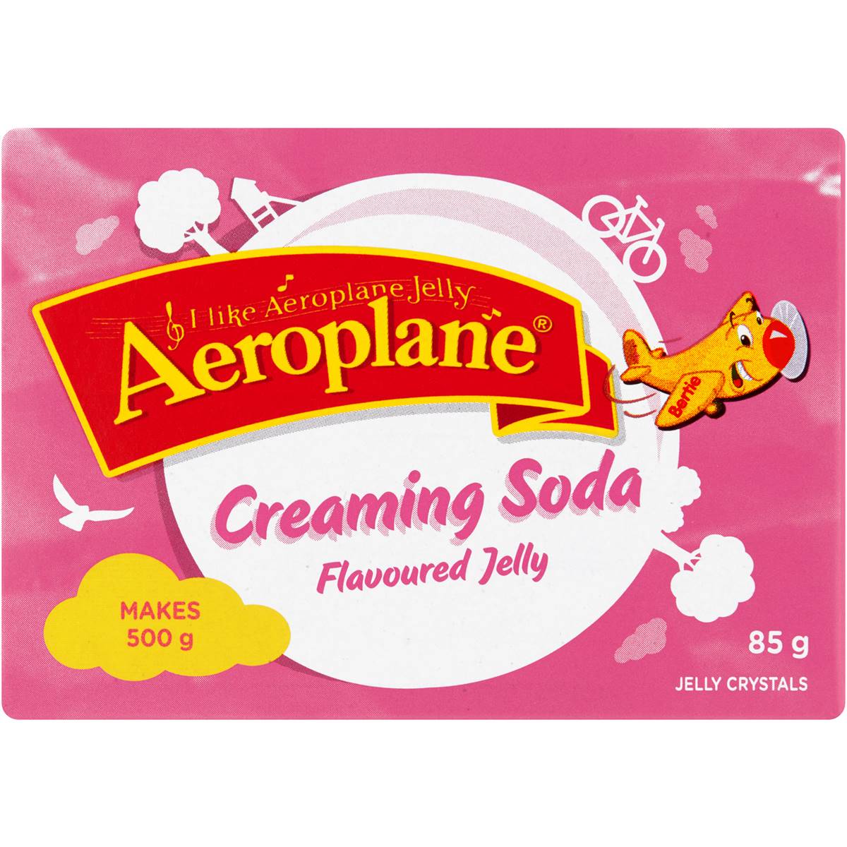 Aeroplane Jelly Creaming Soda 85g | Woolworths