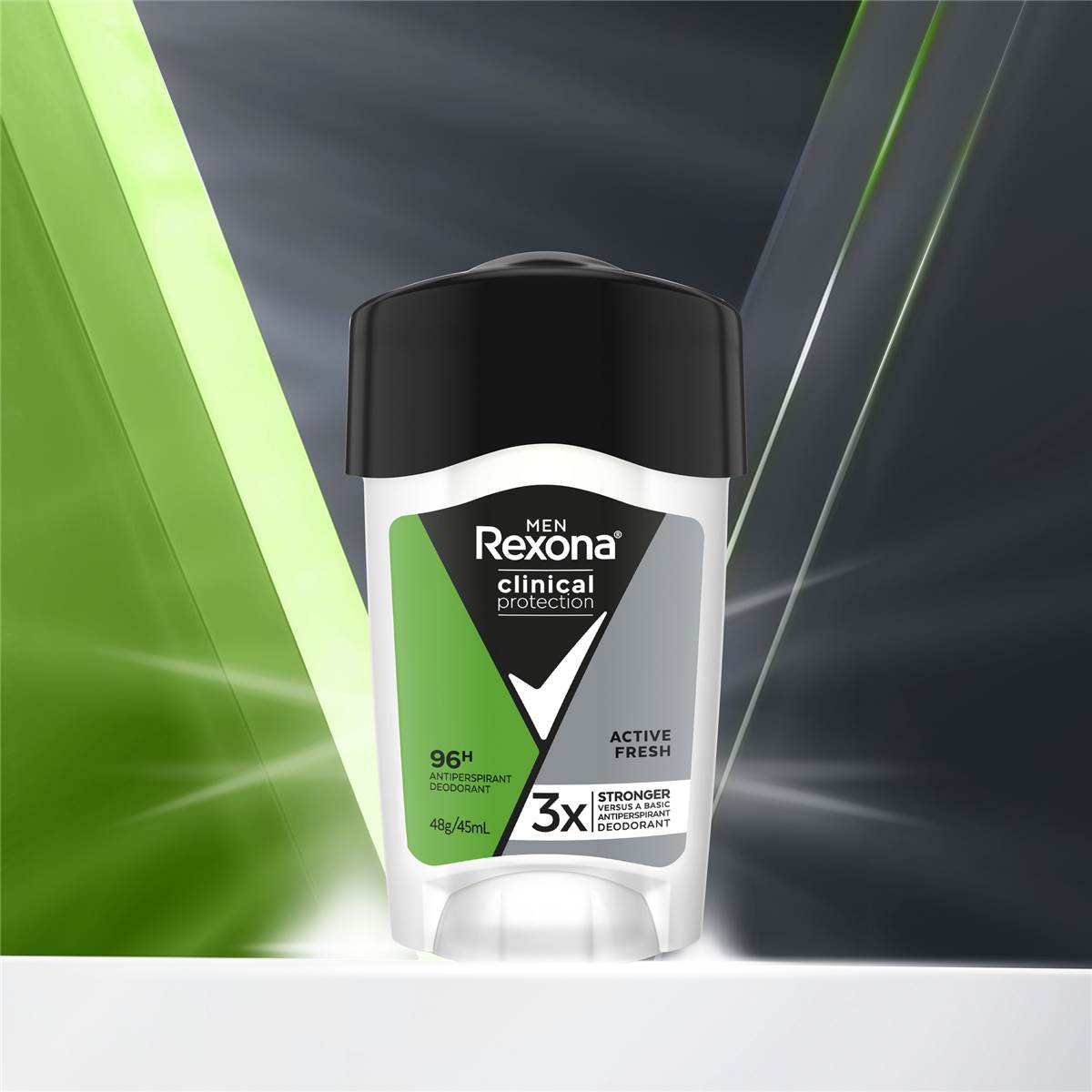 Rexona Men Clinical Protection Deodorant Active Fresh 45 Ml | Woolworths