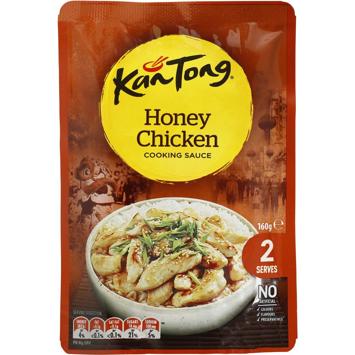 Kan Tong Inspirations Stir Fry Sauce Honey Chicken 160g | Woolworths