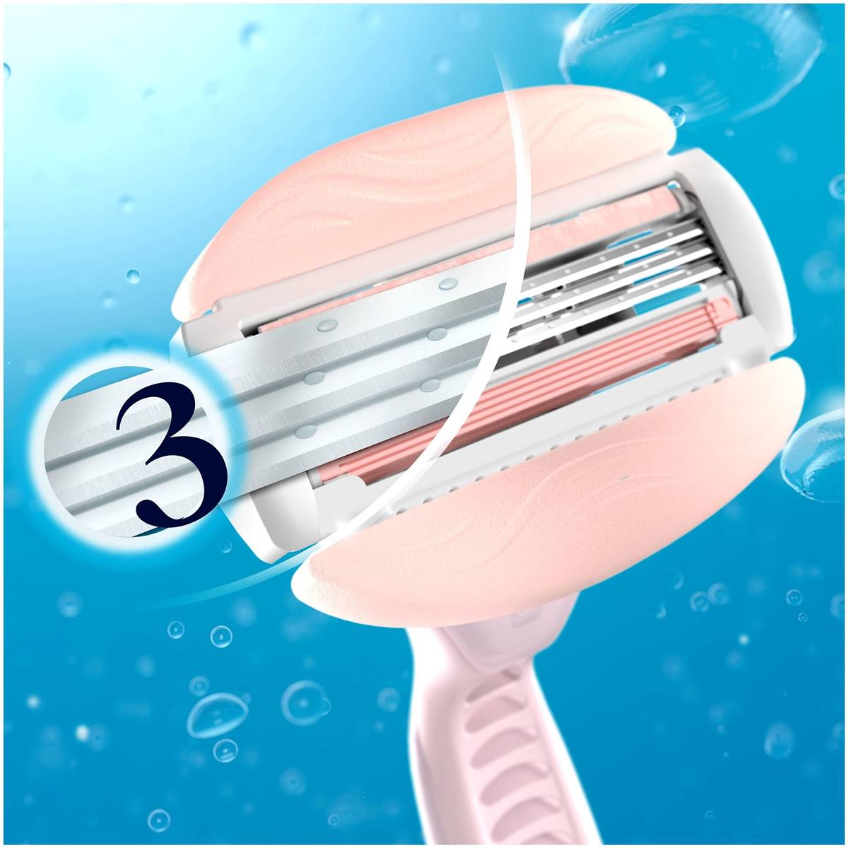 Gillette Venus Comfortglide White Tea Disposable Razor 2 Pack | Woolworths