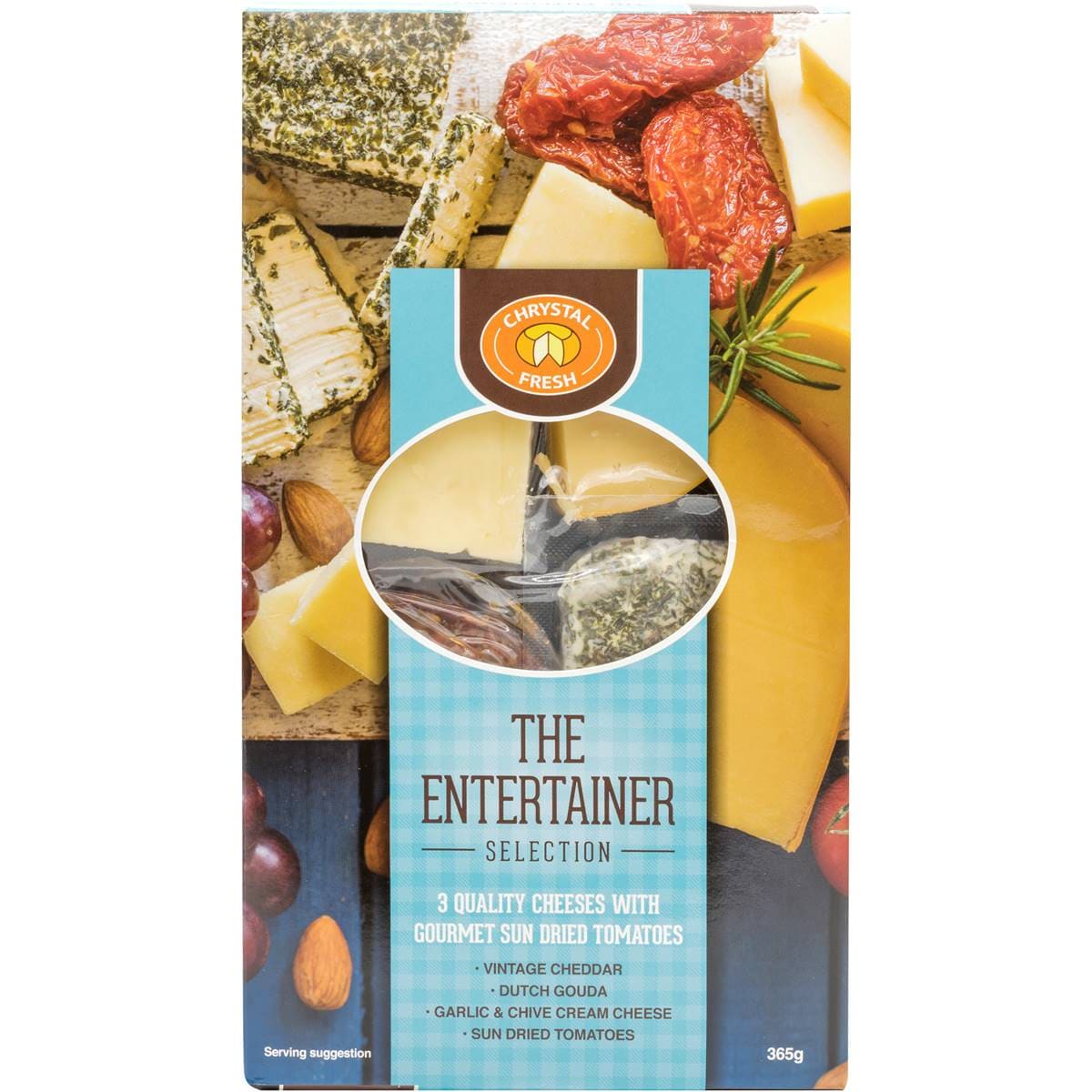 Chrystal Fresh Cheese Entertainer Selection 365g | Woolworths