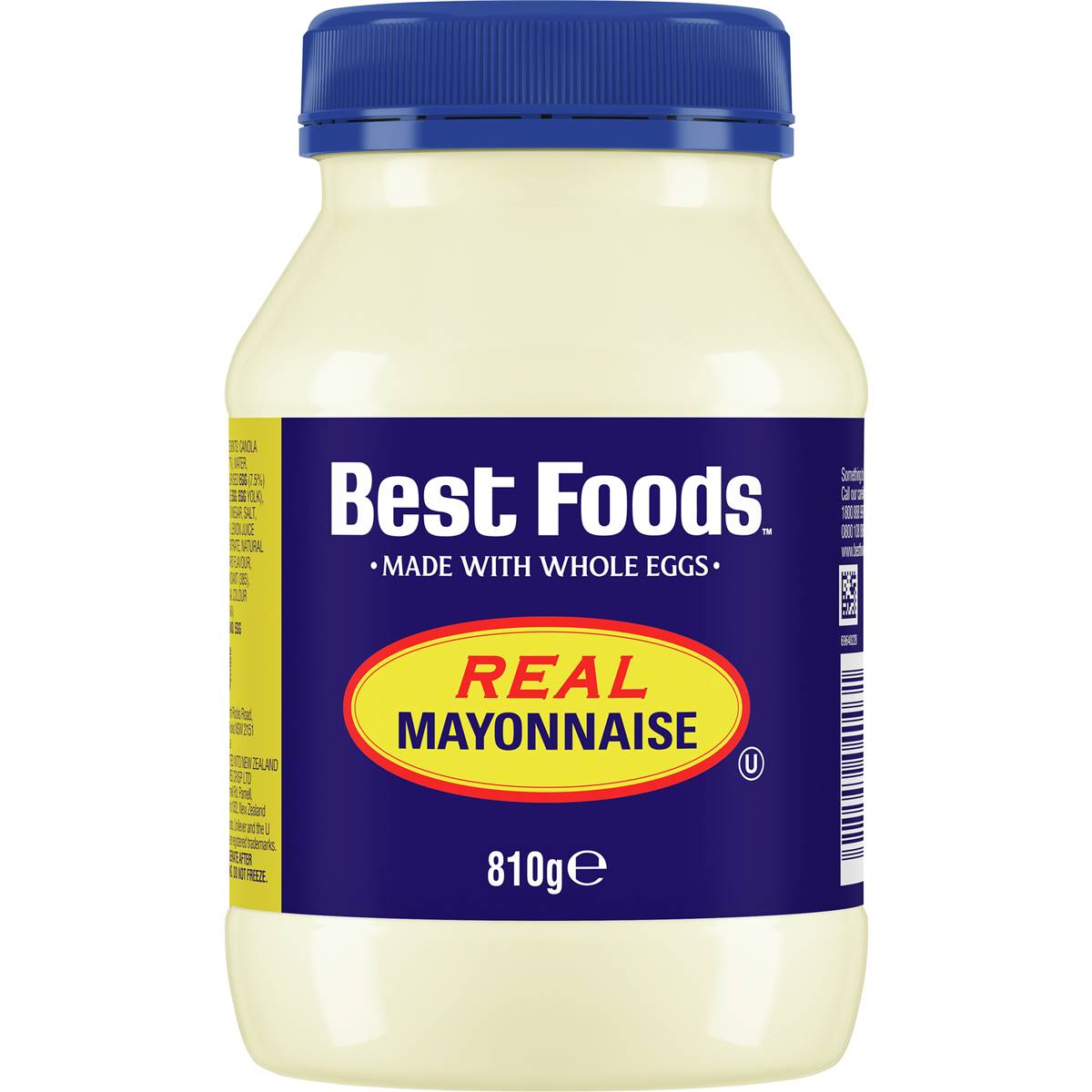 Best Foods Real Mayonnaise Jar 810g | Woolworths
