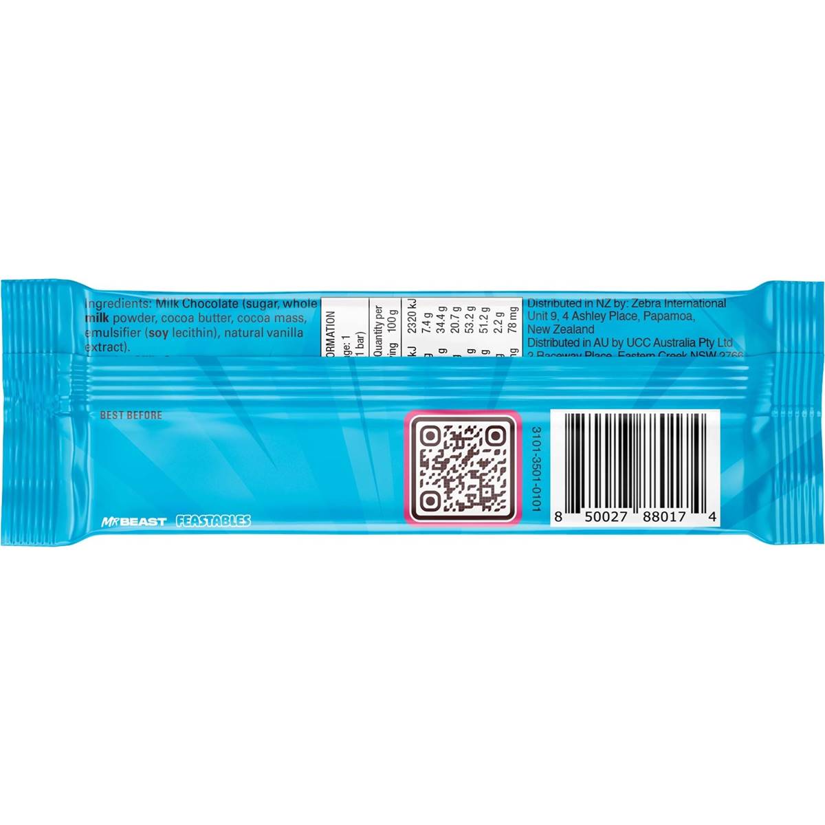 Mr Beast Feastables Milk Chocolate 35g | Woolworths