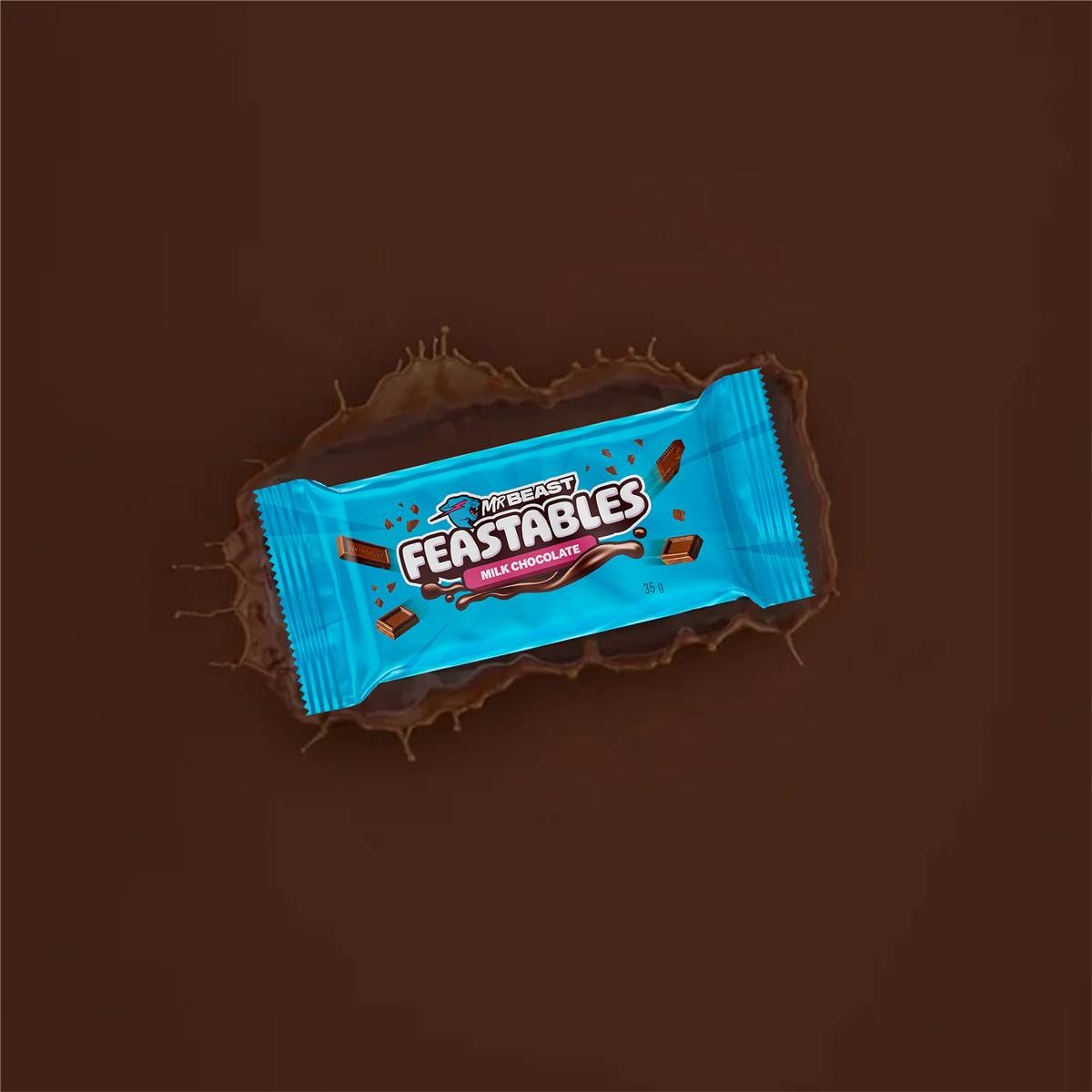 Mr Beast Feastables Milk Chocolate 35g | Woolworths