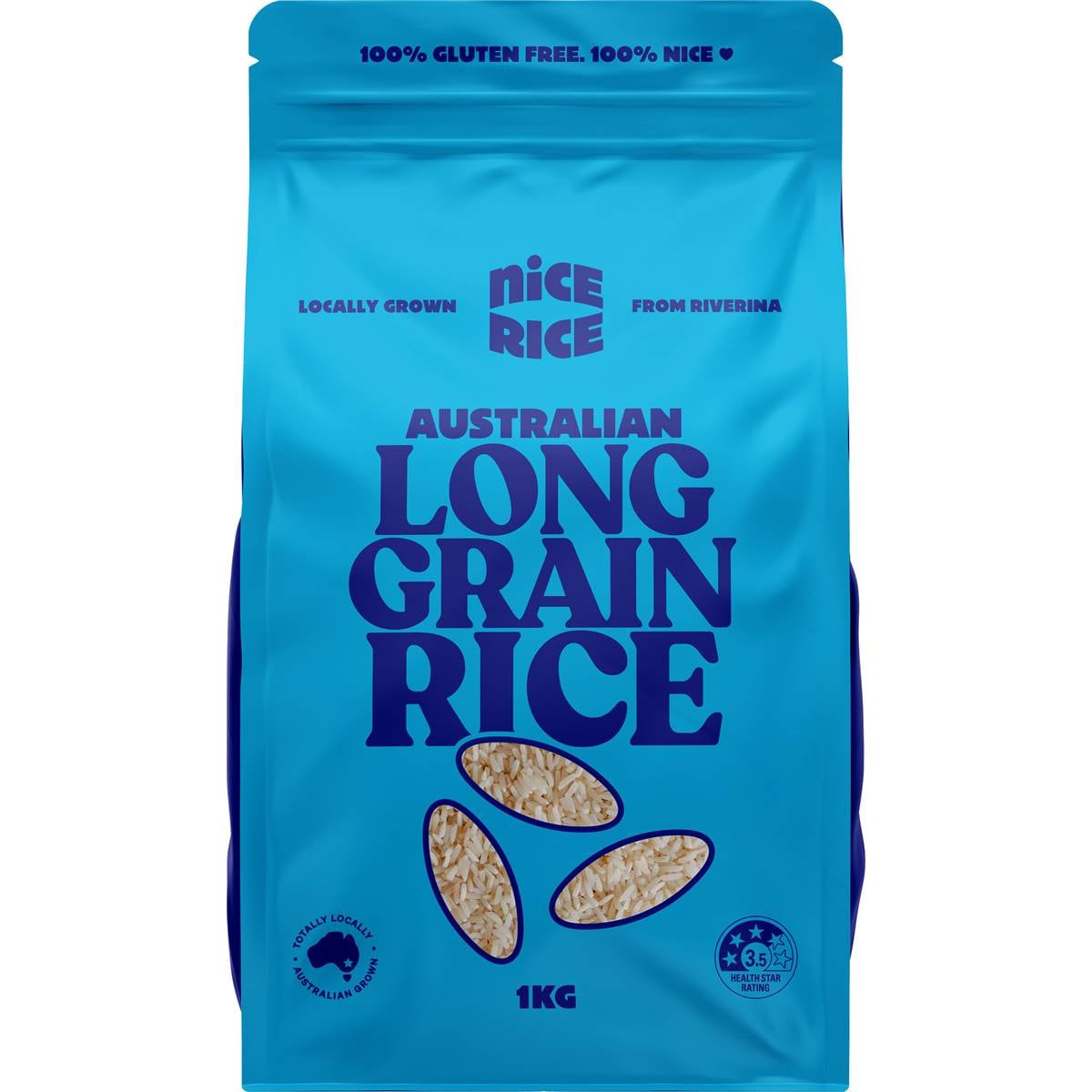 Nice Rice Australian Long Grain Rice 1kg | Woolworths