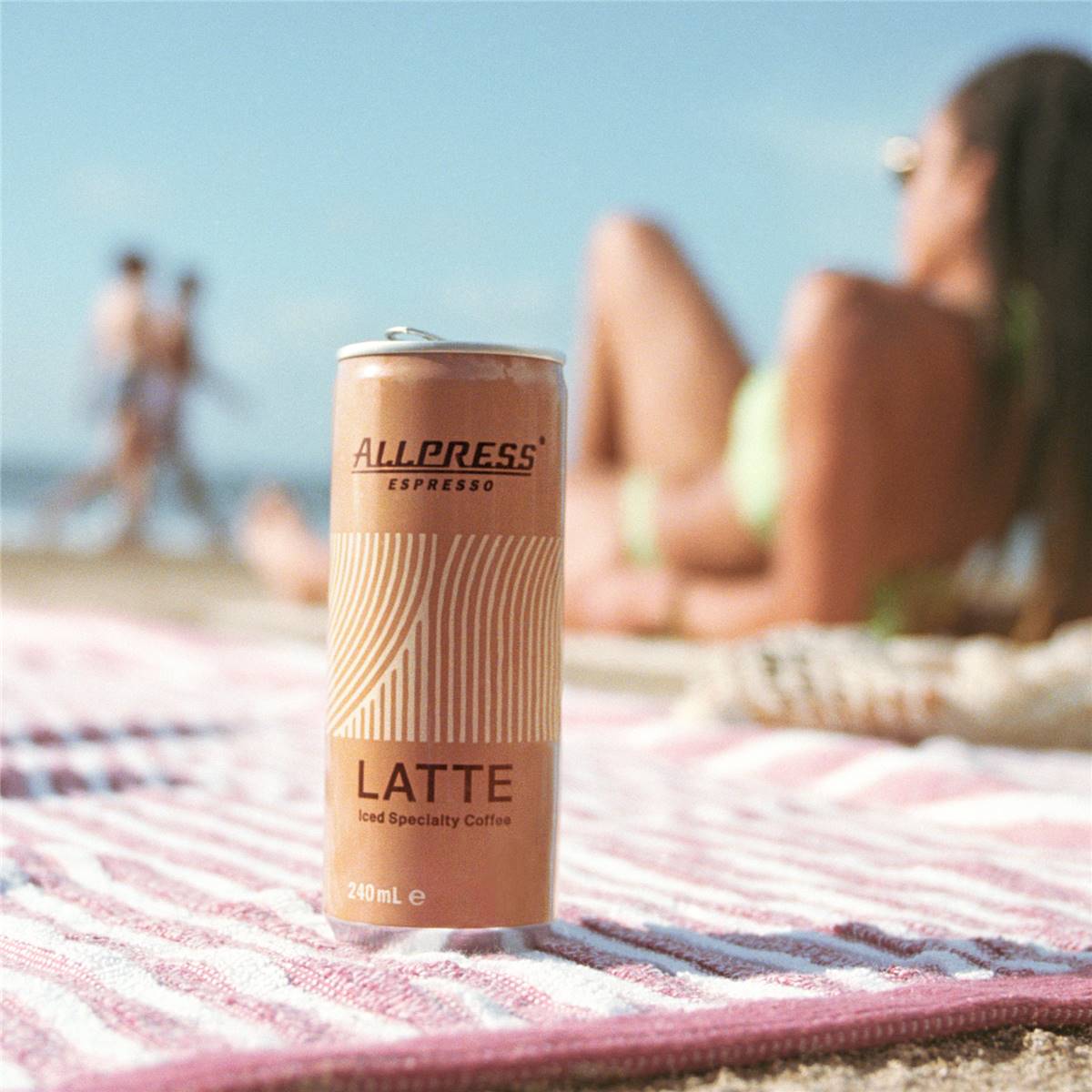 Allpress Espresso Latte Speciality Iced Coffee Can 240ml | Woolworths