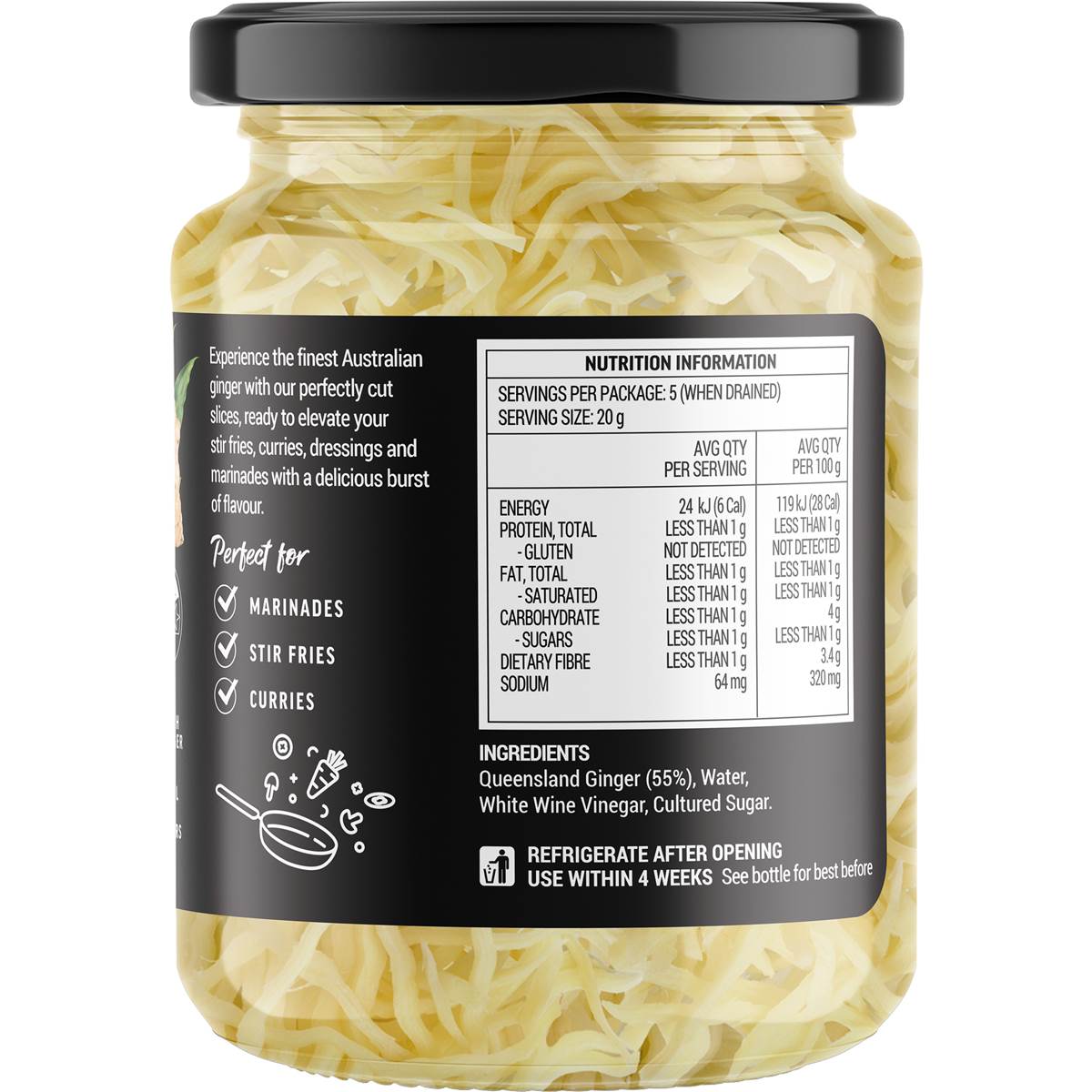 Buderim Ginger Australian Ready Cut Ginger 200g | Woolworths