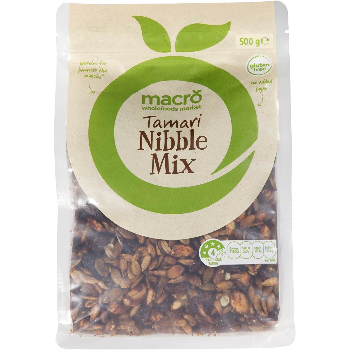 Macro Seeds Nibble Mix Tamari 500g | Woolworths