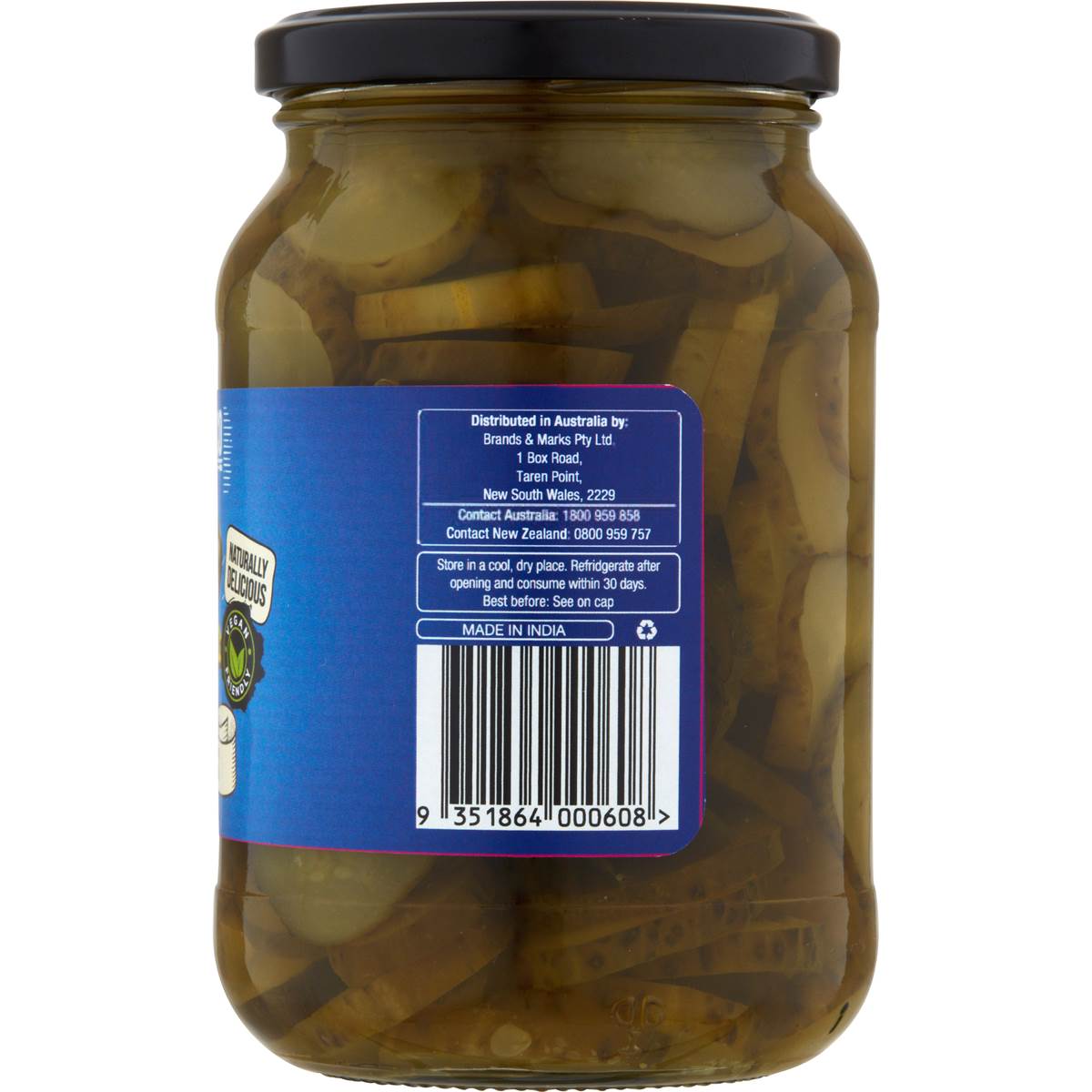 Bryne Co Burger Pickles 500g | Woolworths