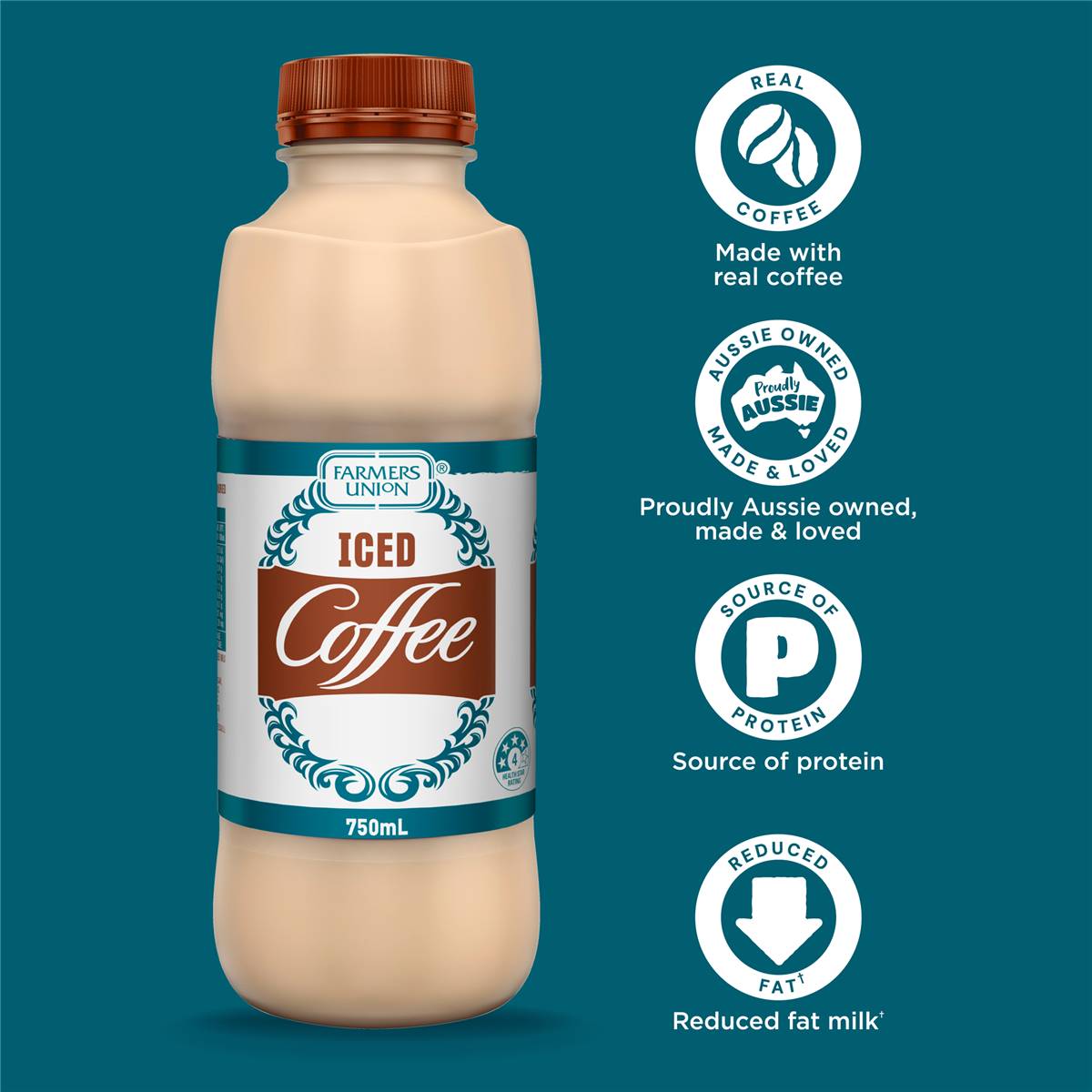 Farmers Union Iced Coffee 750ml | Woolworths