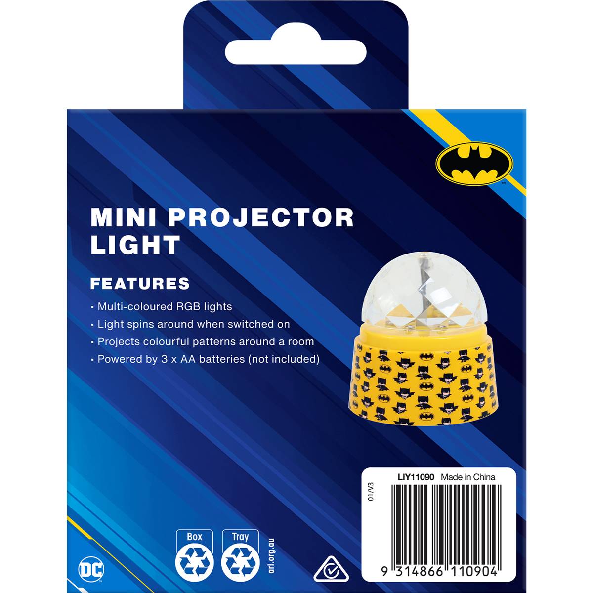 Batman Mini Projector Light Each | Woolworths