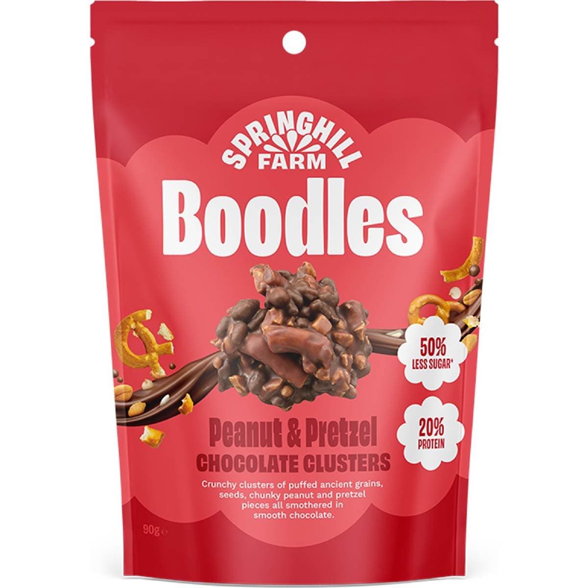 Boodles Boosted Peanut & Pretzel 90g | Woolworths