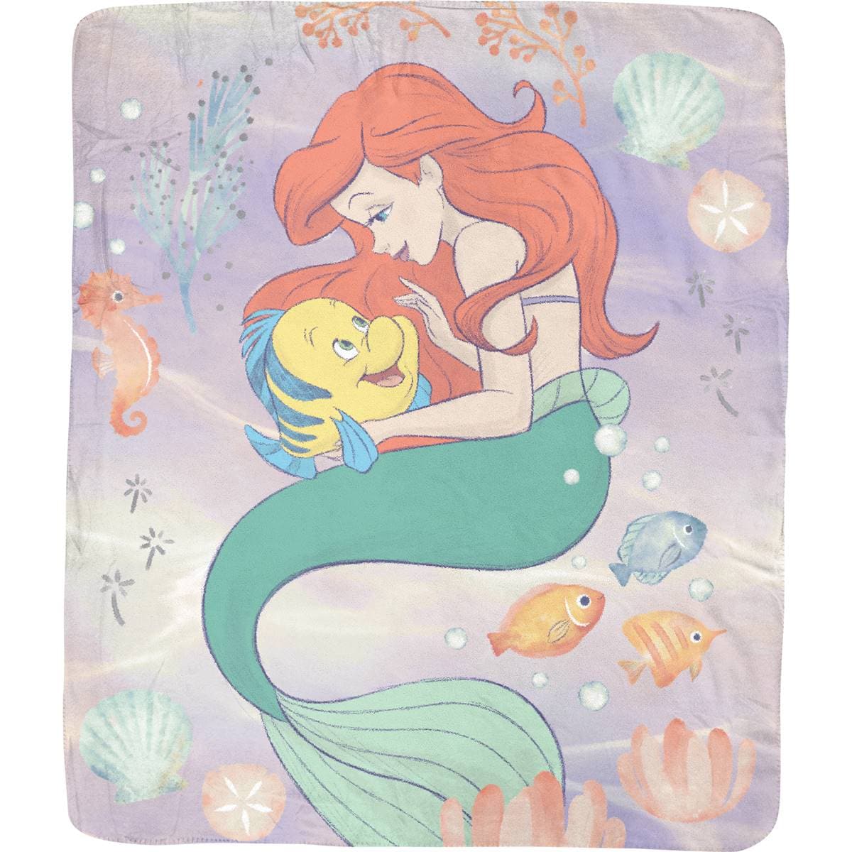 Disney Ariel Throw Rug Each | Woolworths