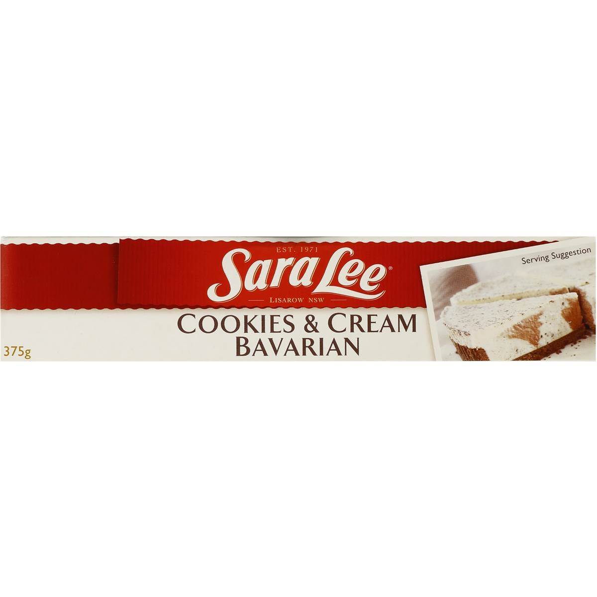 Sara Lee Bavarian Cookies & Cream 375g | Woolworths