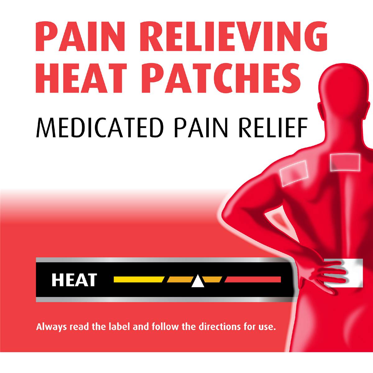 Dencorub Heat Patch Pain Relief 3 Pack | Woolworths