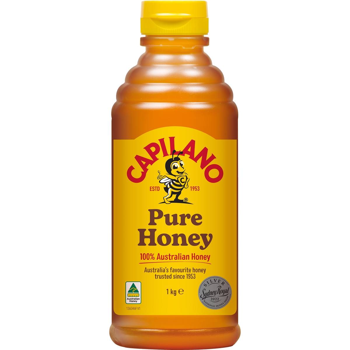 Capilano 100% Pure Australian Honey Squeeze 1kg | Woolworths