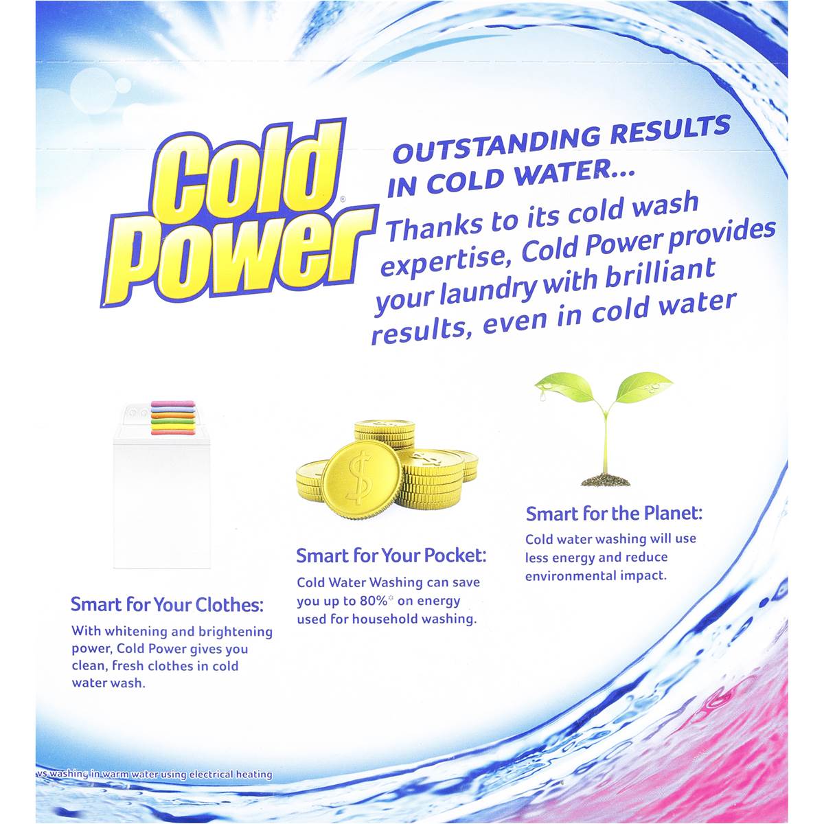 Cold Power With Cuddly Top Loader Laundry Powder 1.8kg | Woolworths