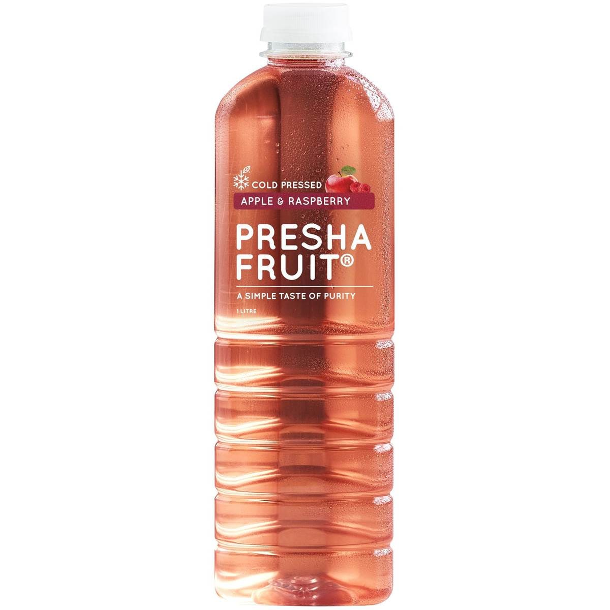 Preshafruit Cold Pressed Apple & Raspberry Juice 1l | Woolworths