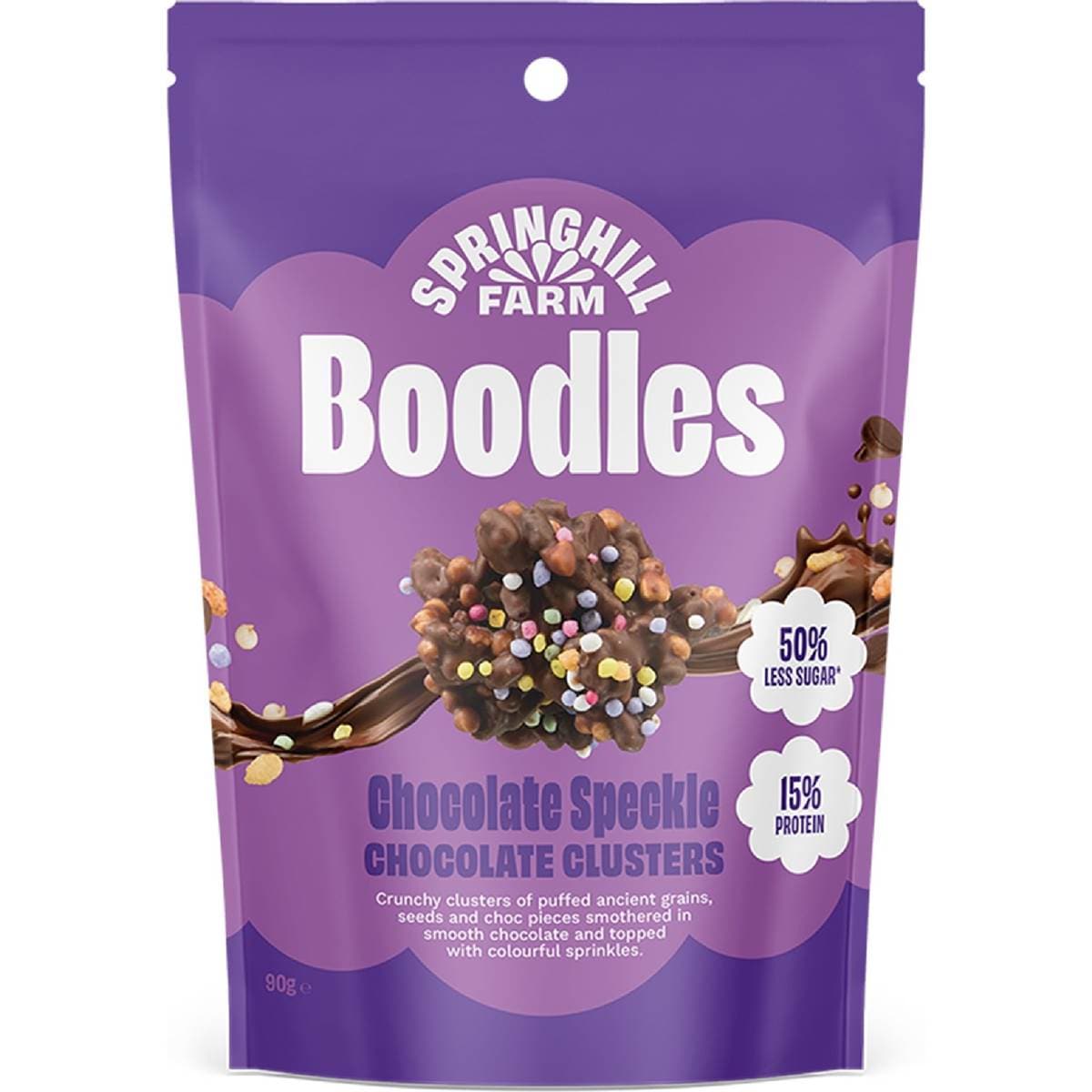 Boodles Boosted Chocolate Speckle 90g | Woolworths