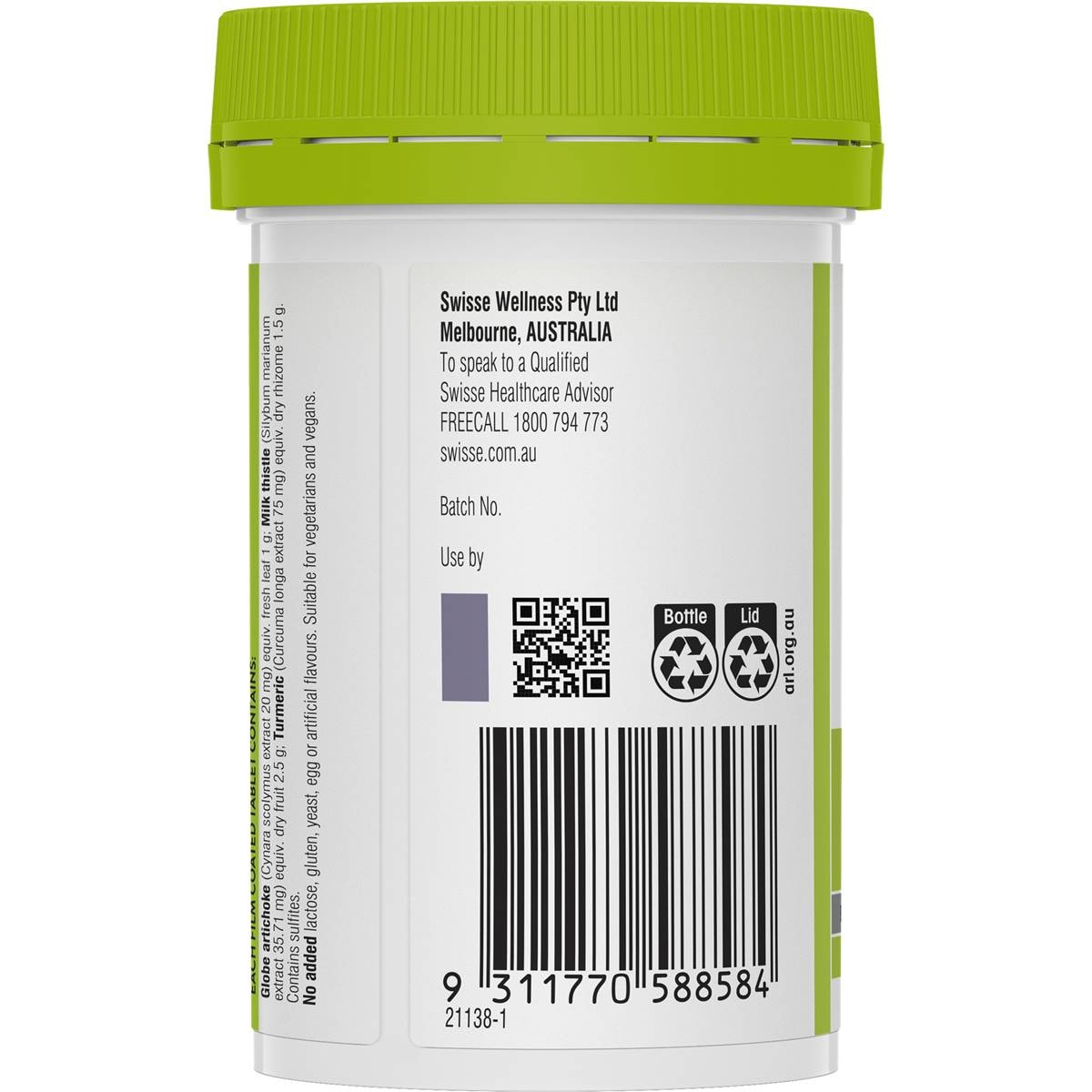 Swisse Ultiboost Liver Detox Tabs 60 Pack | Woolworths