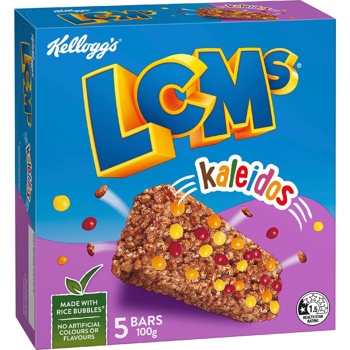 Kellogg's Kaleidos Bars 5 Pack | Woolworths