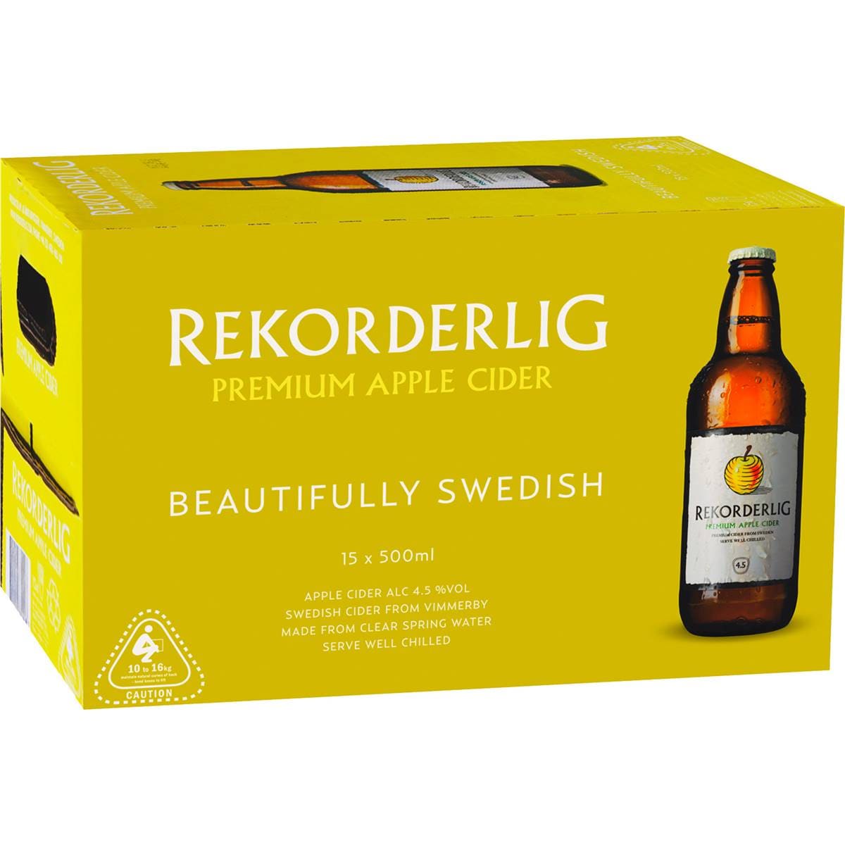 Rekorderlig Apple Cider Premium Bottles 15x500ml Case | Woolworths