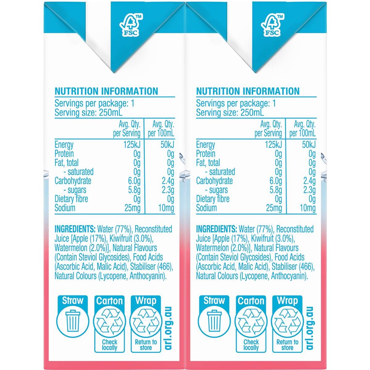 Golden Circle Refreshers Wild Waterfall Poppers 250ml X 6 Pack | Woolworths