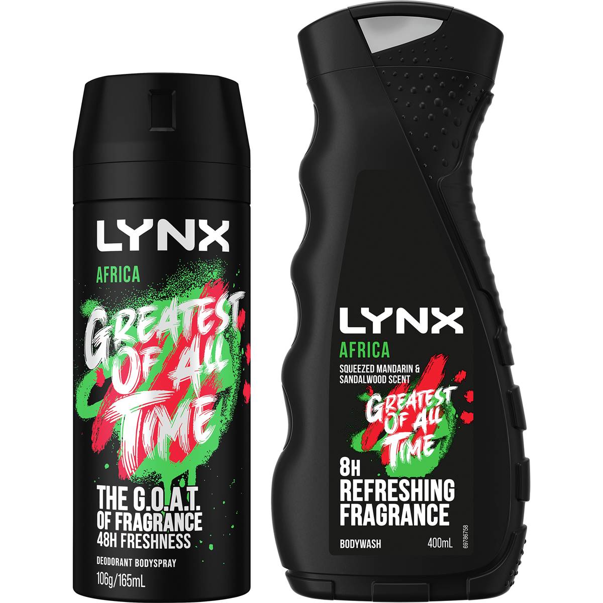 Lynx Africa Greatest Of All Time Gift Pack Each | Woolworths
