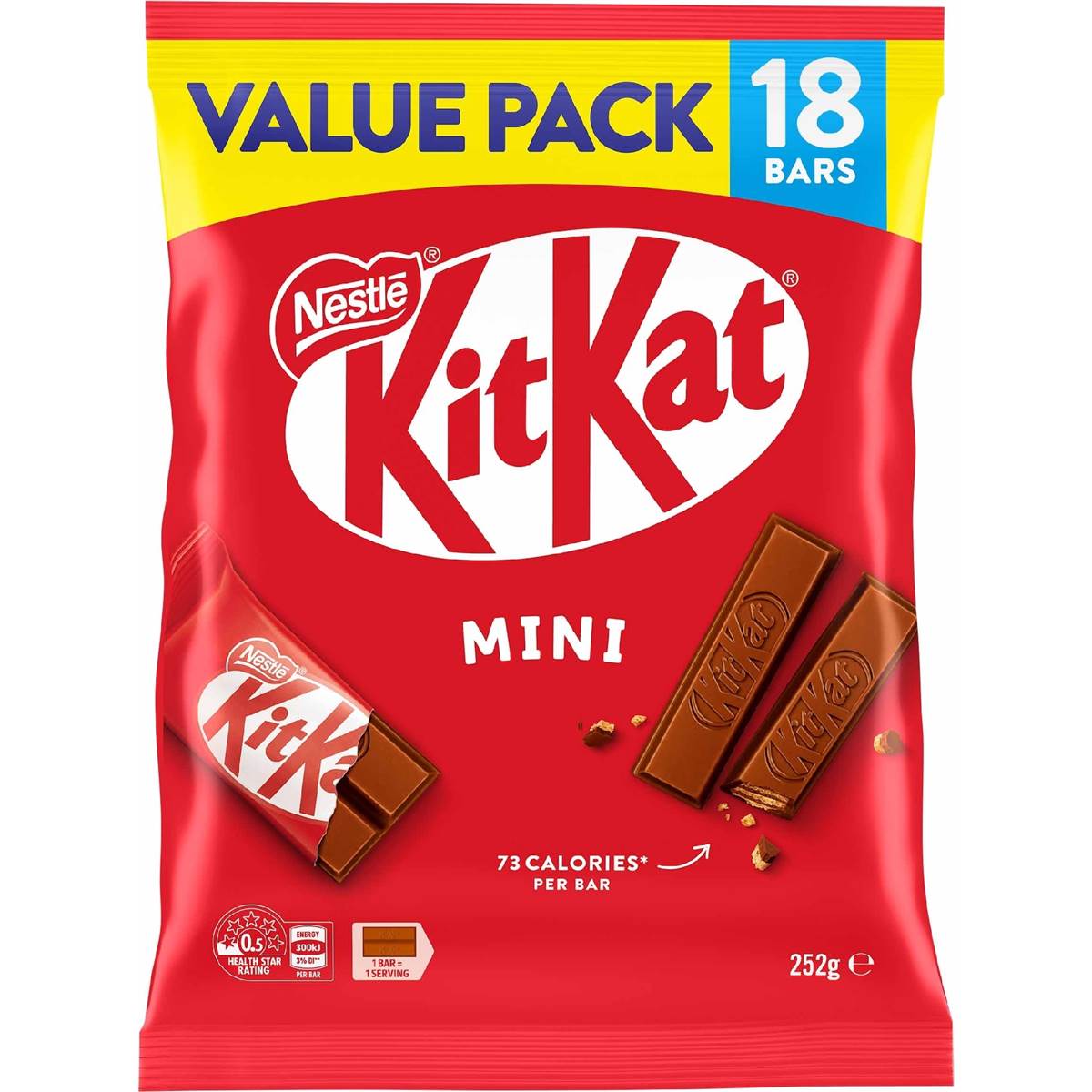 Kitkat 18 Piece Share Pack 252g | Woolworths