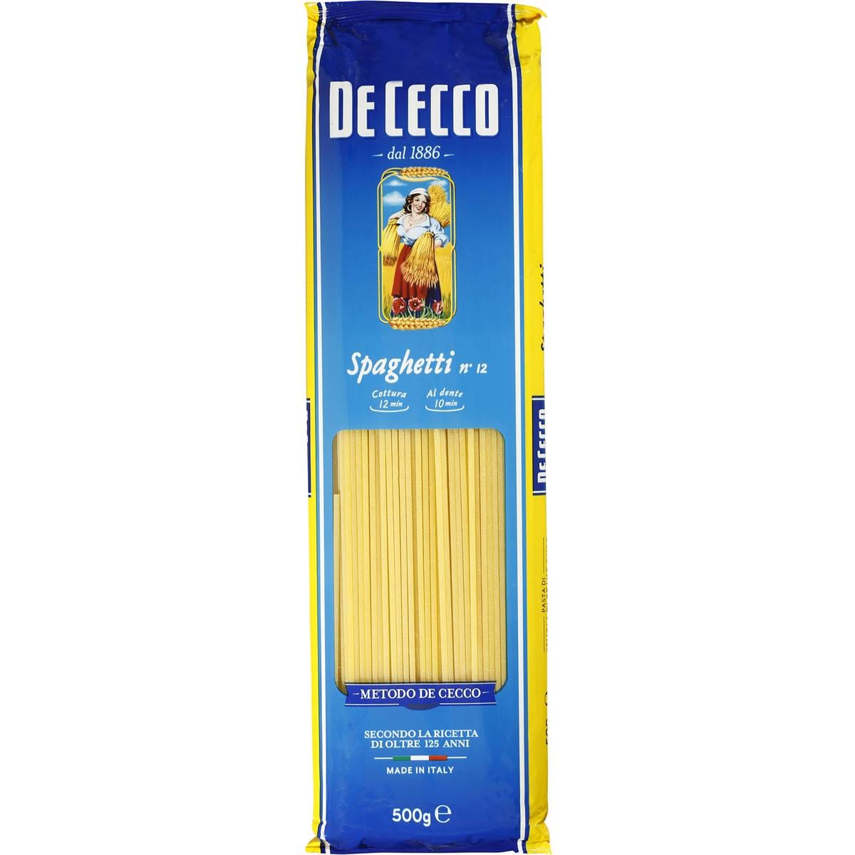 De Cecco Spaghetti 12d 500g | Woolworths