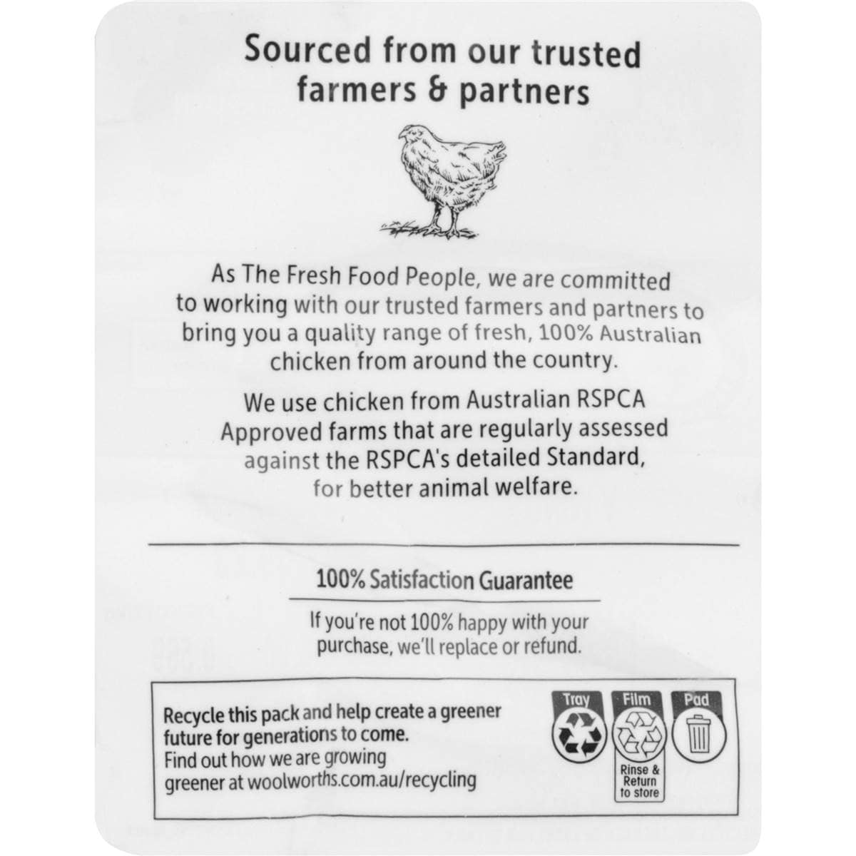 Woolworths Rspca Approved Chicken Wings 450g - 700g | Woolworths