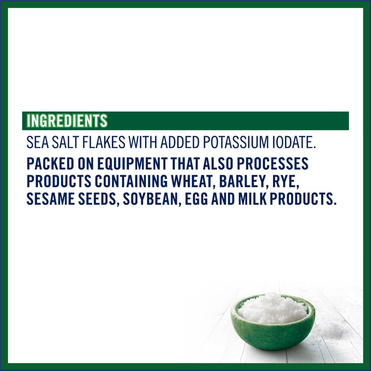 Saxa Iodised Sea Salt Flakes 200g | Woolworths