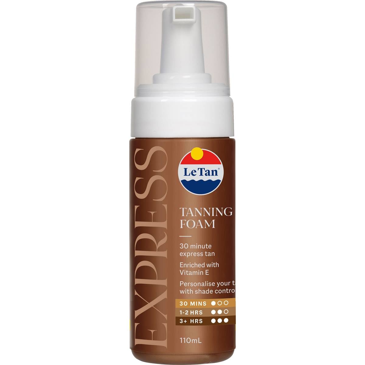 Le Tan Express Tanning Foam 110ml | Woolworths